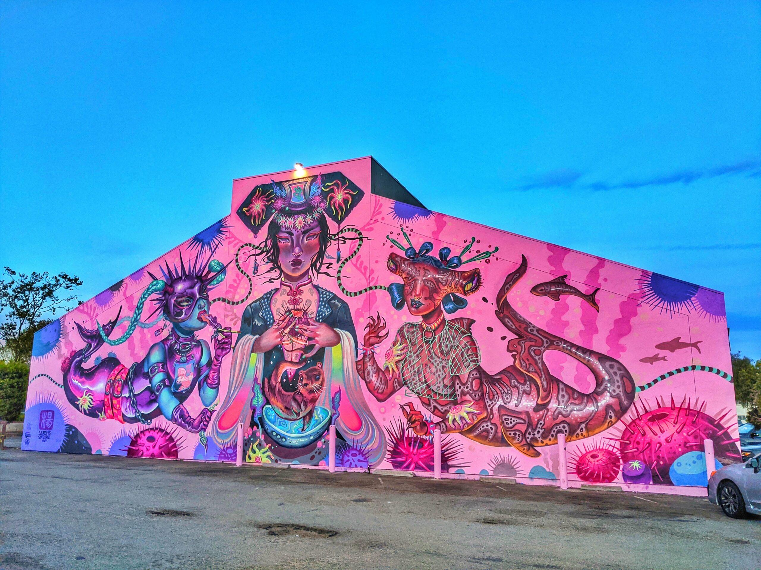 Endangered Kelp Forests - Santa Cruz Murals