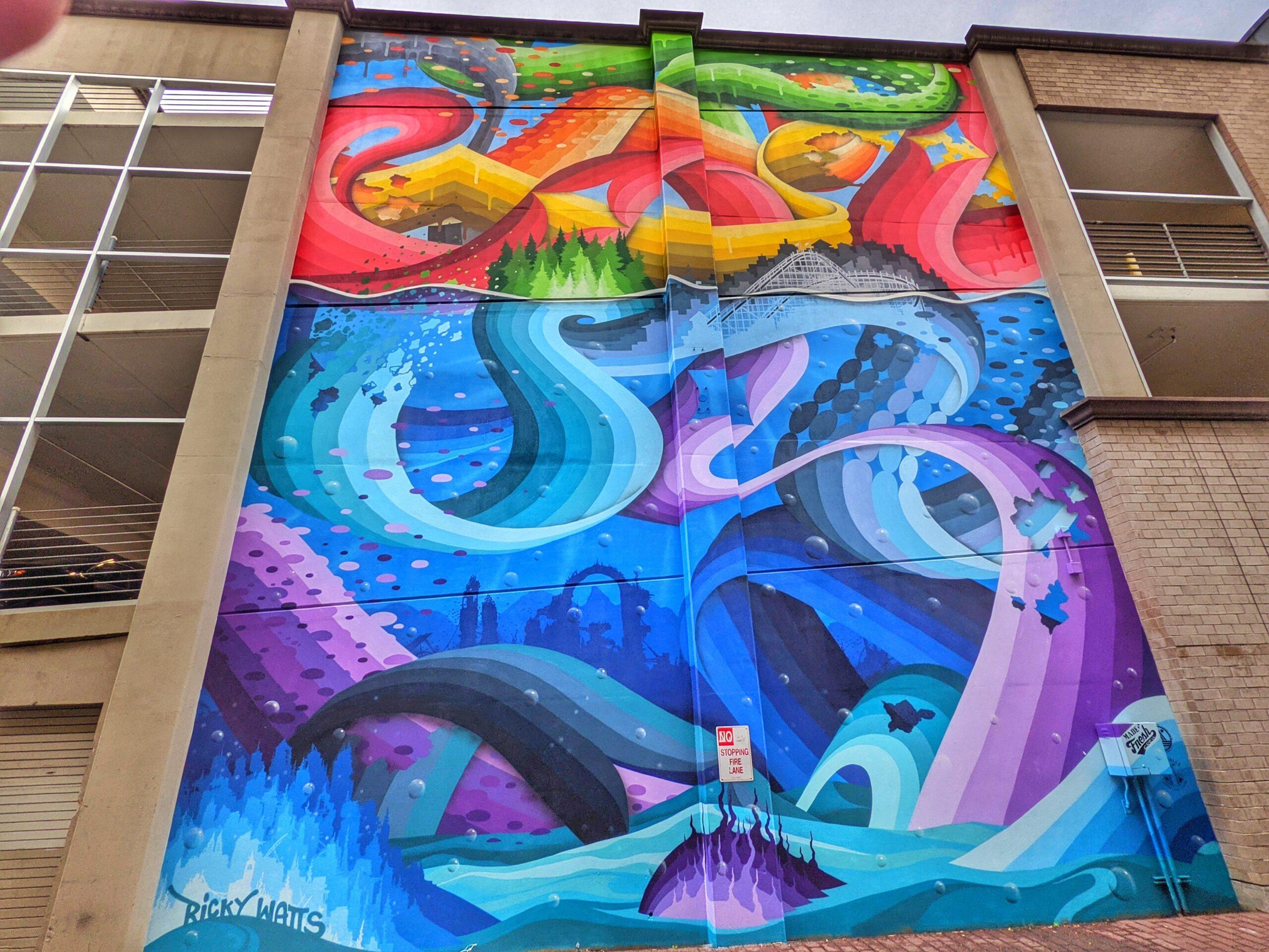 Warming Seas – Sea Level Rise - Santa Cruz Murals