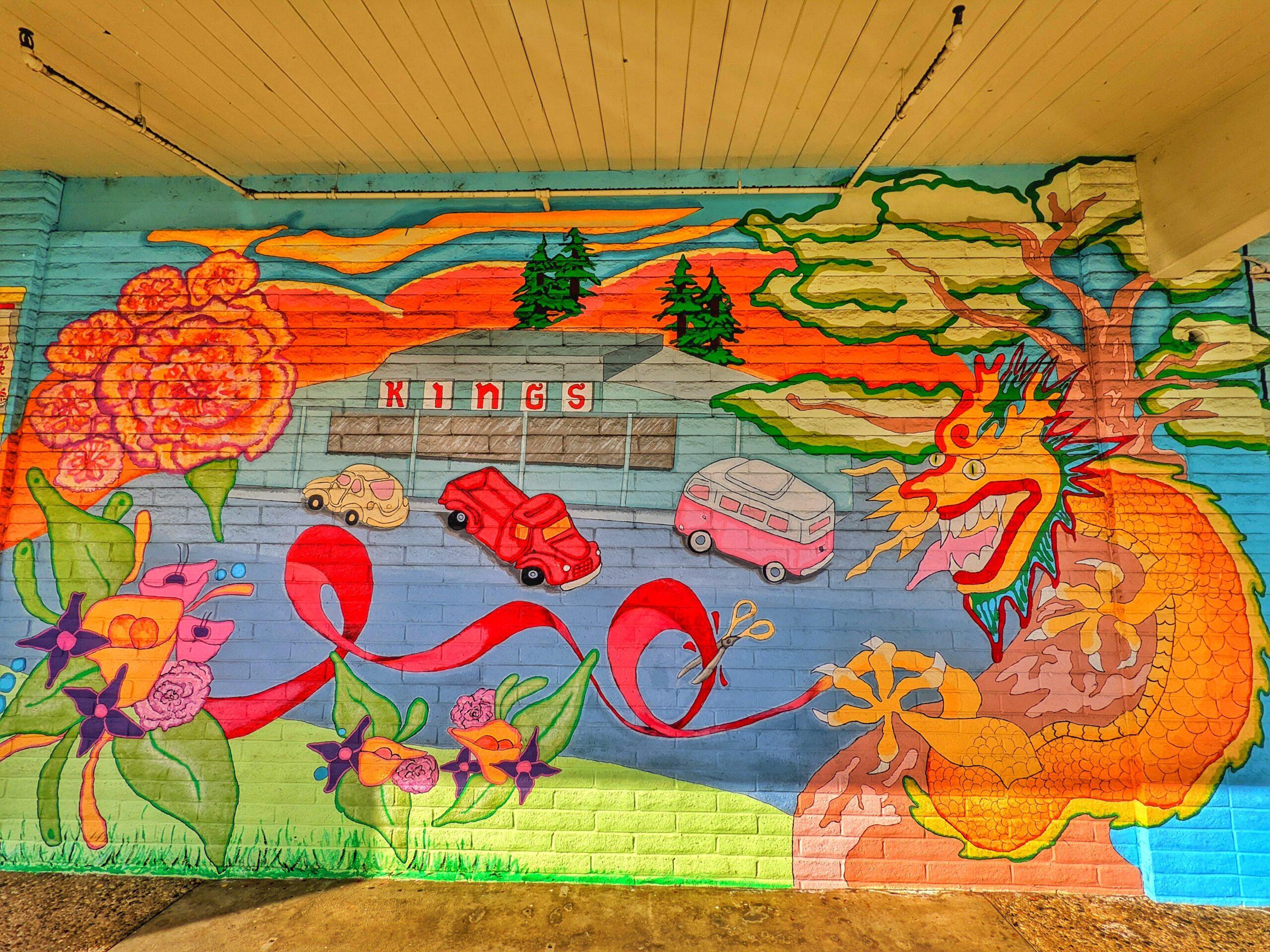 Ow Family Mural - Santa Cruz Murals