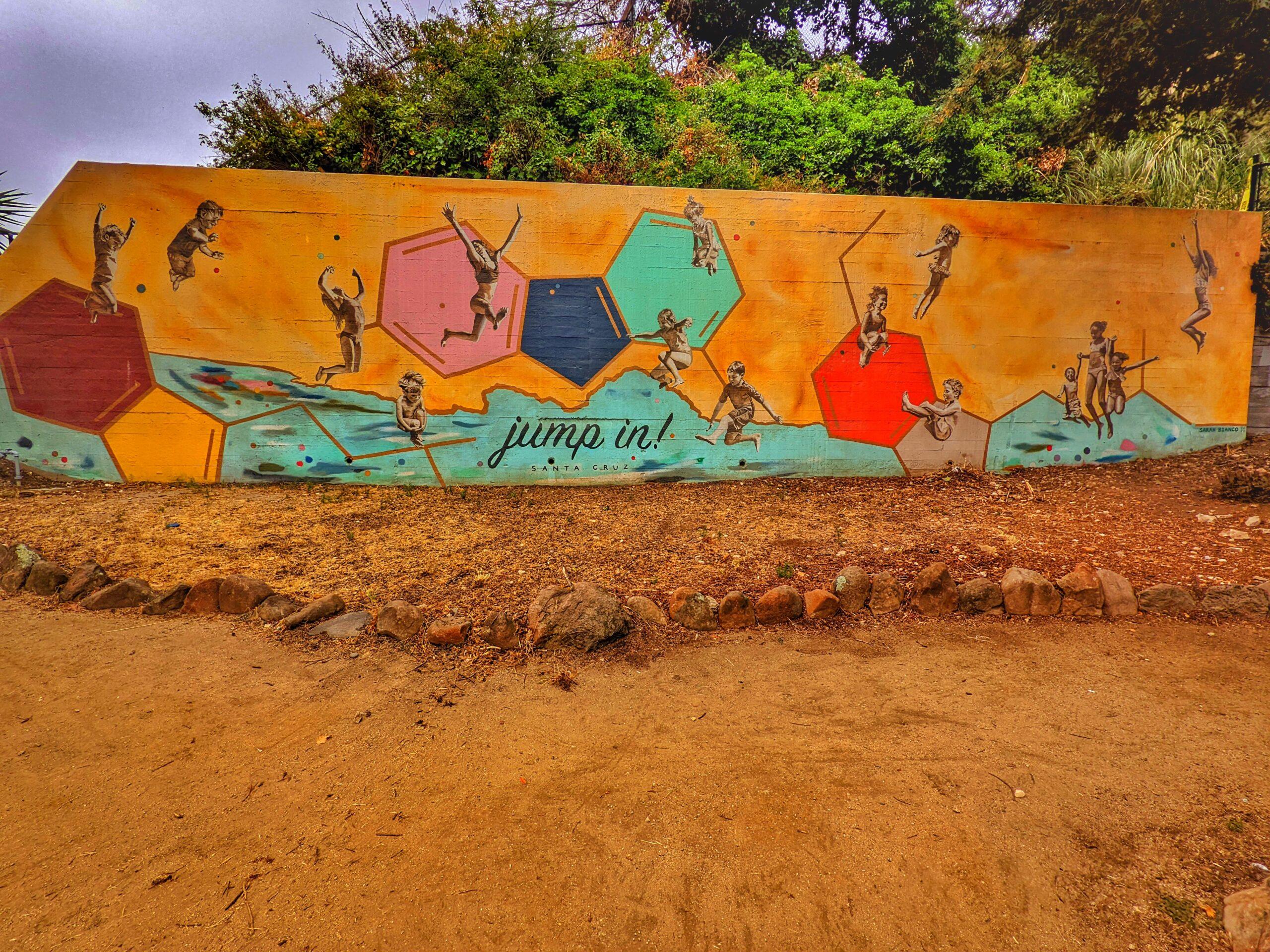 Jump In - Santa Cruz Murals